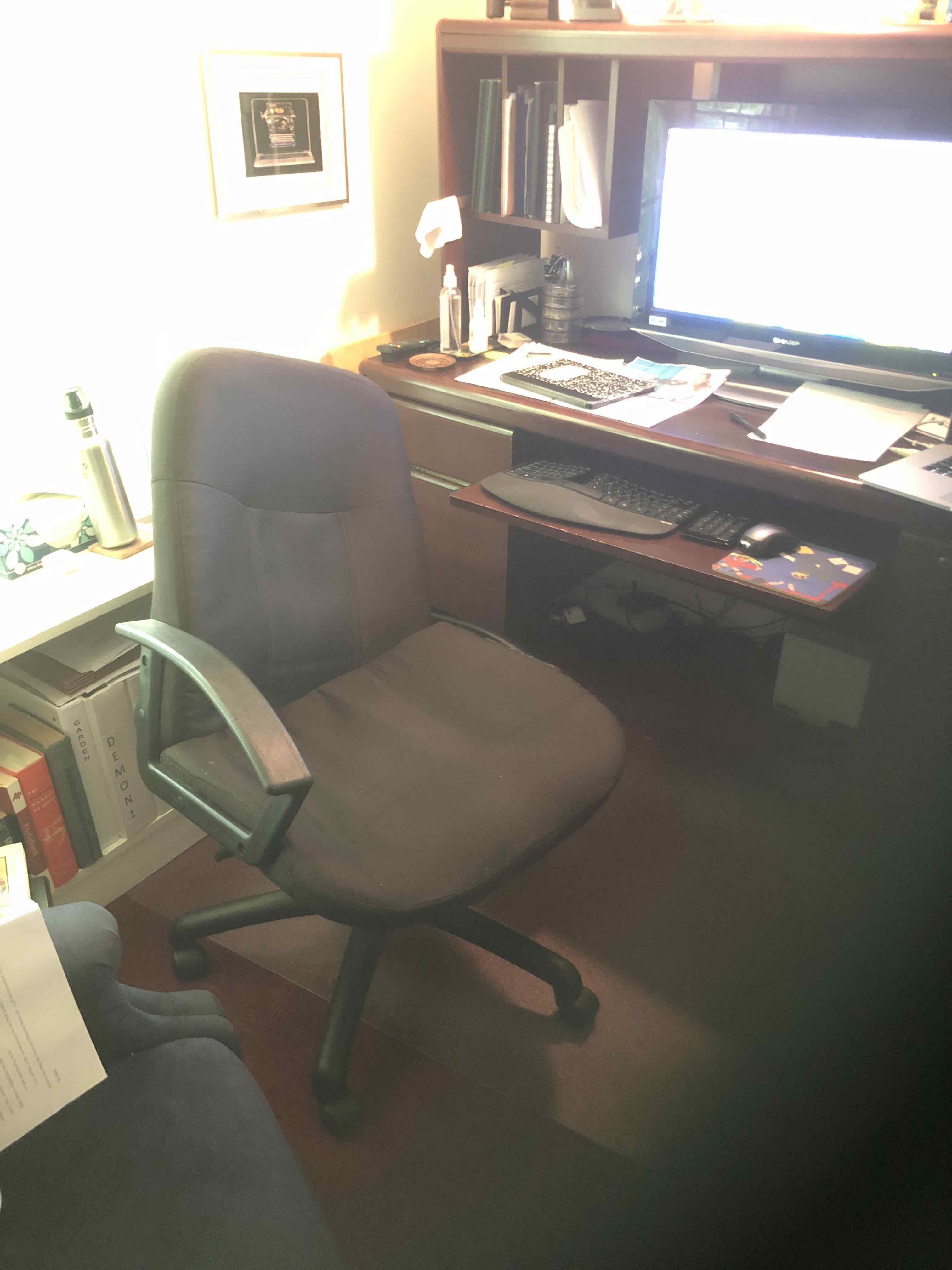 Writer’s Burden Crushes Chair | David L. Haase